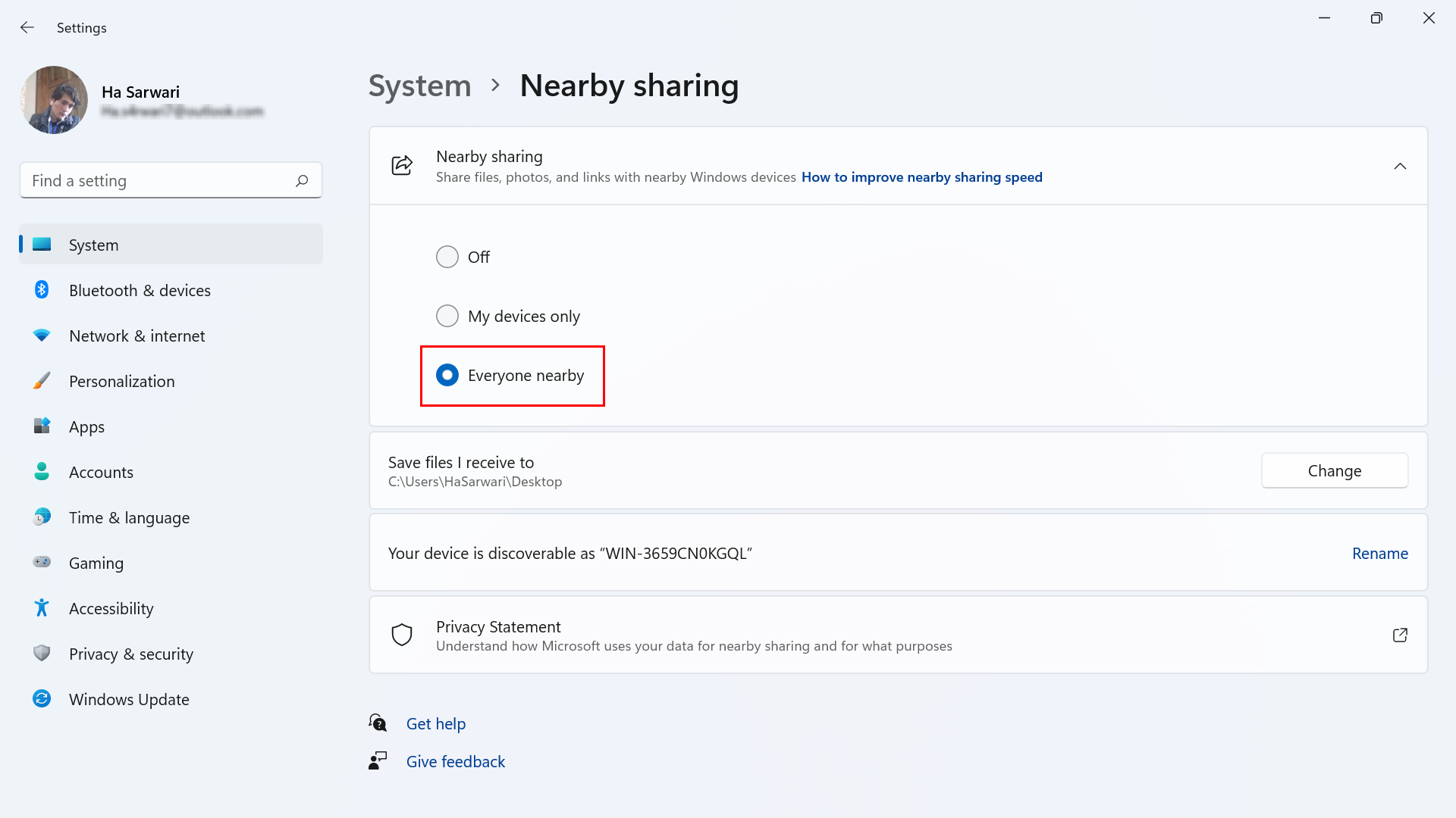 What is Nearby Sharing in Windows 11, How Does it Work? -TECHNIG